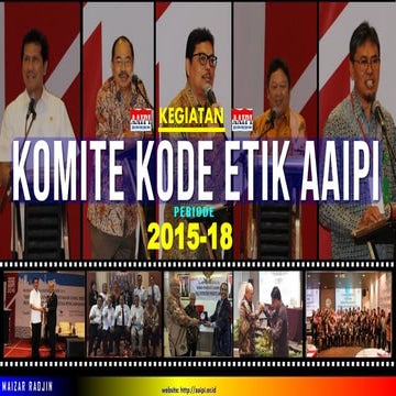 Presentasi kode etik AAIPI dan simwasda | PPTX