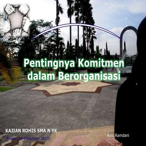 Komitmen dalam berorganisasi | PPTX