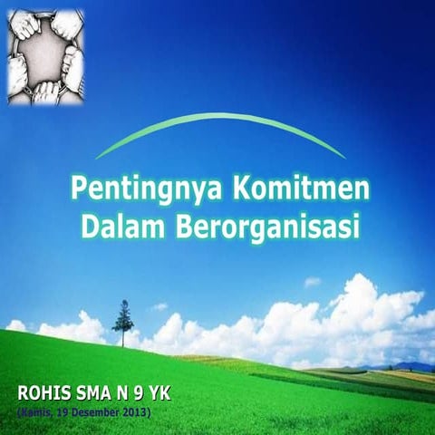Komitmen dalam berorganisasi | PPT