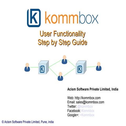 Kommbox User Guide | PPT