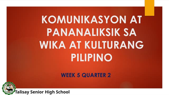 Wastong Pagbabantas | PPT