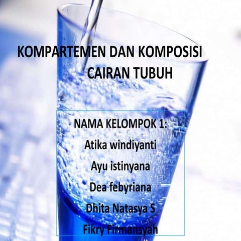 Makalah cairan tubuh | DOCX