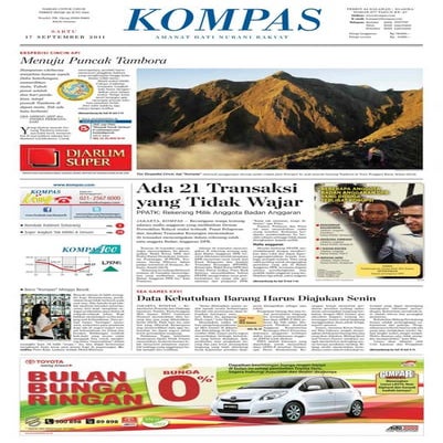 Kompas, 17 September 2011 | PDF