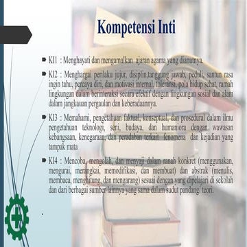 Kompetensi inti, sk, materi dan profil 2 | PPTX