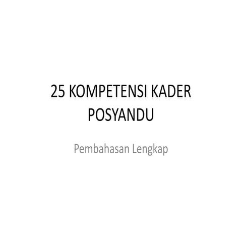 Kompetensi_Kader_PPT.pptx untuk kader posyanu | PPTX