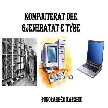 Histori dhe zhvillimi i kompjuterave | PPTX