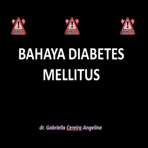 Komplikasi dm by dr gabriella | PPTX