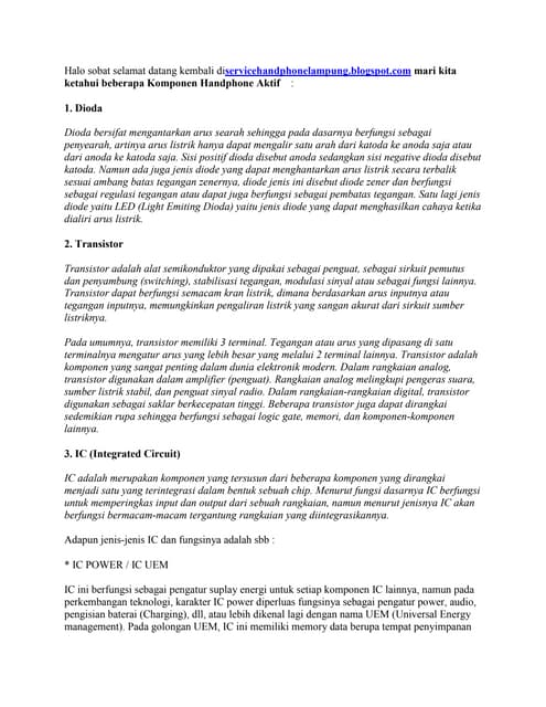 Pengertian IC (Integrated Circuits), Fungsi, Jenis-Jenis dan Cara Kerja.pdf