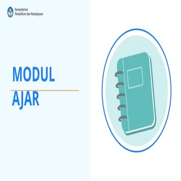 Komponen Modul Ajar Kurikulum Merdeka.pptx