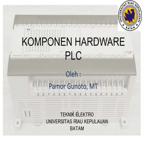 Komponen plc (27 juni 2020) | PPTX