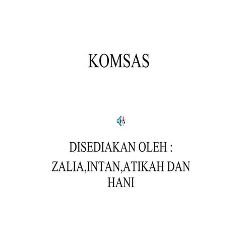 Komsas | PPT