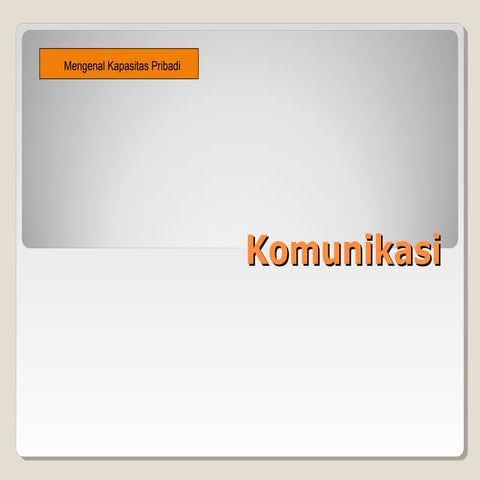 Komunikasi | PPT