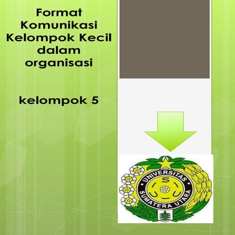 komunikasi kelompok kecil | PPTX