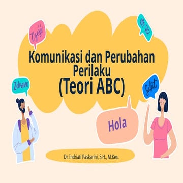 KOMUNIKASI & PERUBAHAN PERILAKU (TEORI ABC).pptx