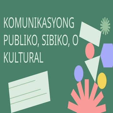 Konsepto Ng Gender At Sex Pptx