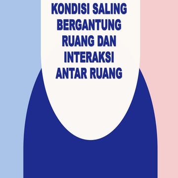 Kondisi saling bergantung ruang dan interaksi antar ruang.pptx