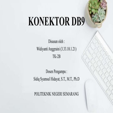 KONEKTOR DB9 | PPTX