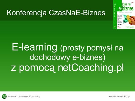 E-LEARNING | PPT