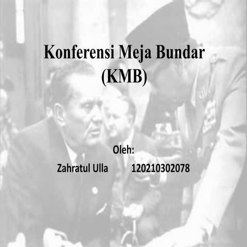 Konferensi meja bundar | PPTX