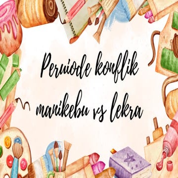 Konflik manikebu vs Lekra | PDF