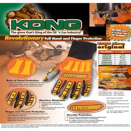Kong gloves flyer | PDF