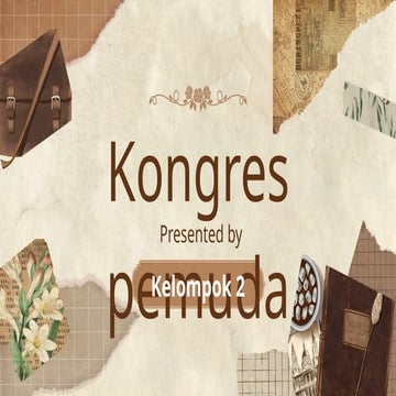 kongres pemuda 1 materi sejarah indonesia | PPTX