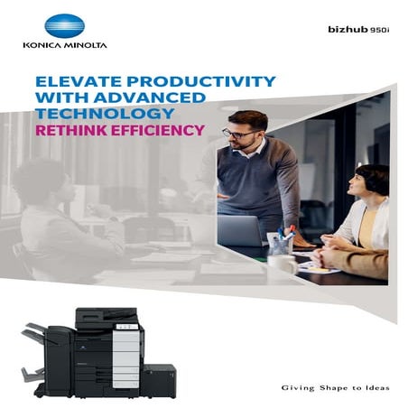 Konica Minolta Office Multifunction Printer | Bizhub 950i | Gurugram India | PDF | Free Download