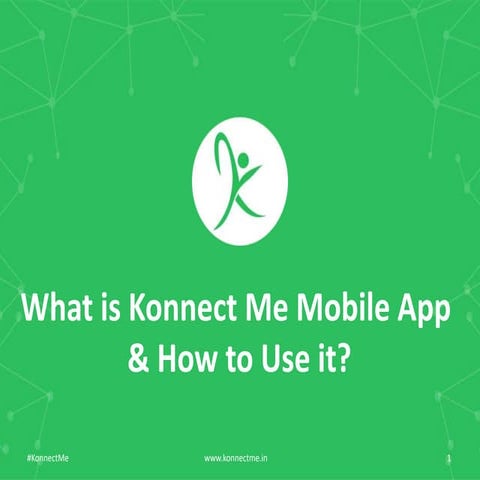 Konnect Me Mobile App For Communities | PDF