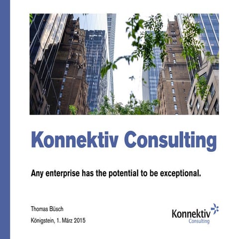 Konnektiv Consulting Corporate Flyer | PDF