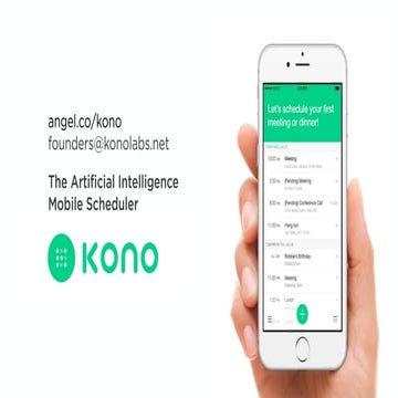 Kono Pitch Deck | PDF
