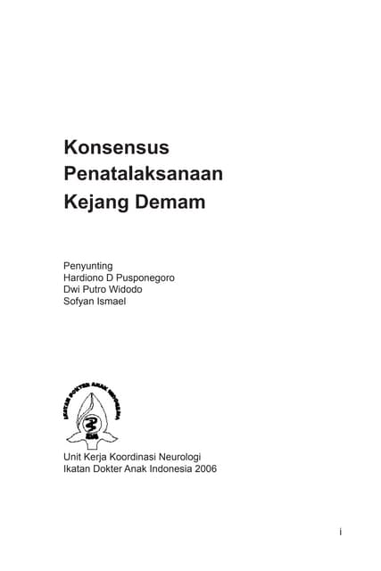Konsensus status epileptikus | PPT