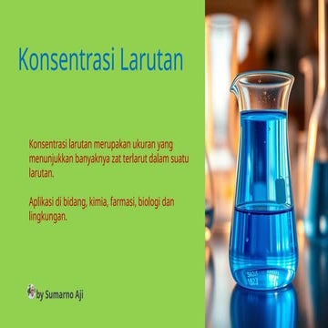 Pembelajaran Konsentrasi Larutan...pptx