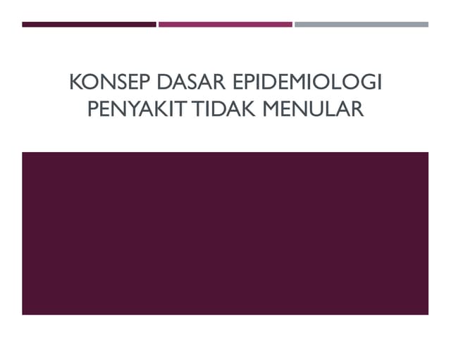 Penyakit menular dan penyakit tidak menular | PPT