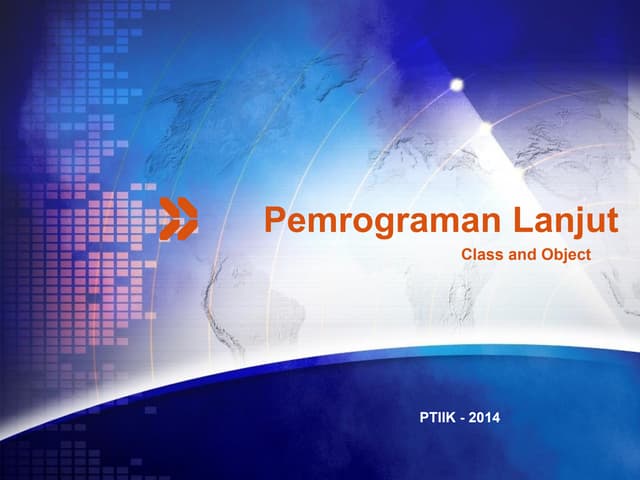 Konsep Object Dan Class Dalam Pemrograman Pdf