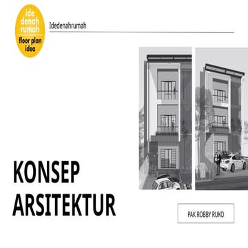 Konsep Arsitektur Pak Robby Ruko ruko.pptx
