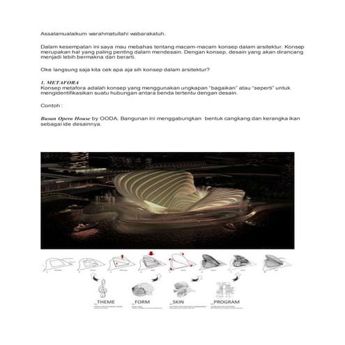 Konsep bangunan | DOCX