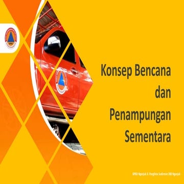 Konsep Bencana & Penampungan Sementara.pptx