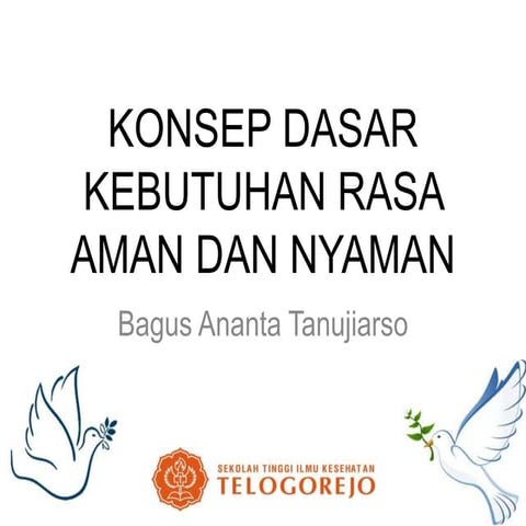 KONSEP DASAR KEBUTUHAN RASA AMAN DAN NYAMAN.pptx