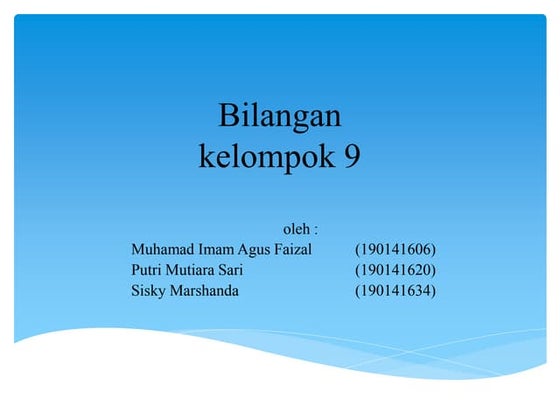 [MATEMATIK TAHUN 456] NOMBOR & OPERASI | PPT