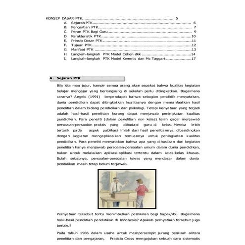 Hakikat penelitian tindakan kelas | PPTX