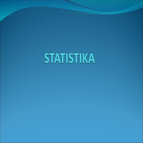 KONSEP DASAR STATISTIKA statistika konsep.ppt