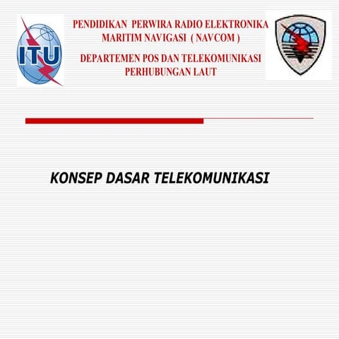 Konsep Dasar Telekomunikasi Teknik Elektro.ppt