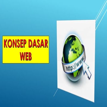 Konsep dasar web | PPTX