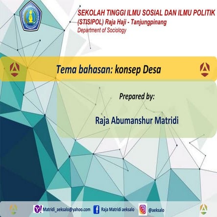 KONSEP DESA | PDF