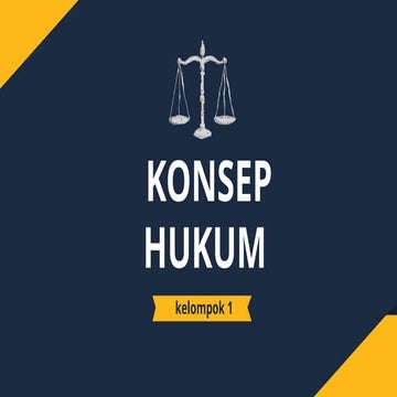 Materi Pengantar Ilmu Hukum PowerPoint Terbaru | PPTX