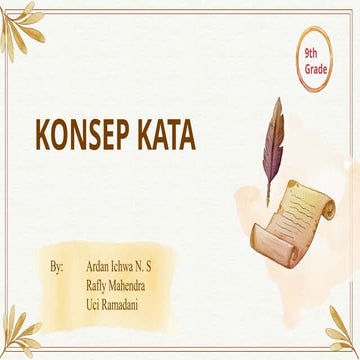 Konsep Kata.pptx mnlbbjbbjgglgsgssgrsgrsgsrg | PPTX