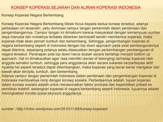 Sejarah Koperasi | PPT