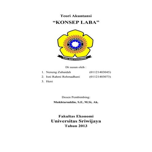 Konsep Laba | PDF