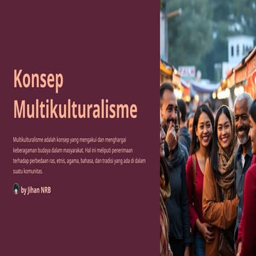 Konsep Multikulturalisme_JIHAN NUR BAHIROH.pptx