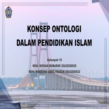 ONTOLOGI DALAM ILMU PENDIDIKAN, ANALISIS TERHADAP HAKIKAT PENDIDIKAN.pptx